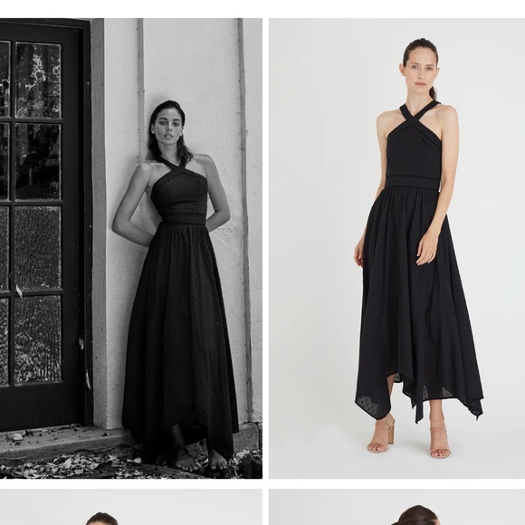 We Are Kindred | Dresses | We Are Kindred Giovanna High Twist Neck Midi ...